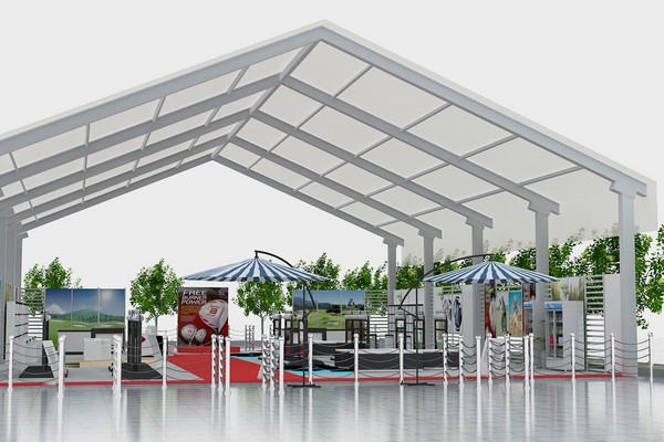 Production of standard canvas pavilion - CÔNG TY TNHH SẢN XUẤT THƯƠNG ...