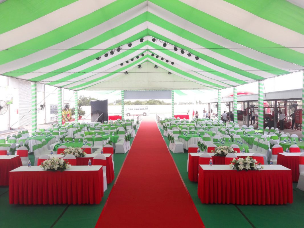 Production of standard canvas pavilion - CÔNG TY TNHH SẢN XUẤT THƯƠNG ...